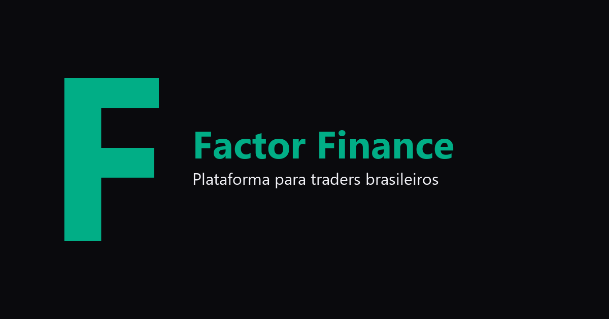 Pregão ao vivo · tempo real · Factor Finance
